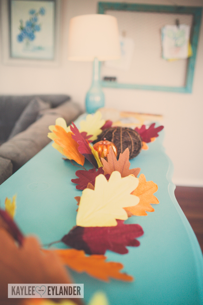 DIY Fall Leaves Dollar Store -2