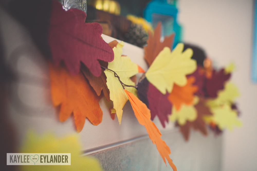 DIY Fall Leaves Dollar Store -5