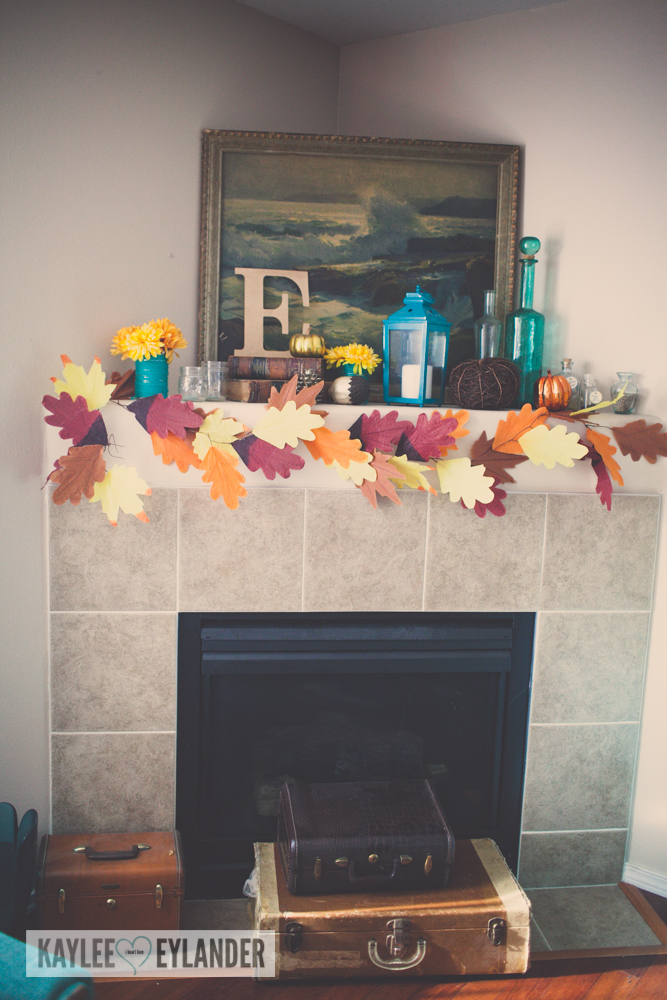 DIY Fall Leaves Dollar Store -8